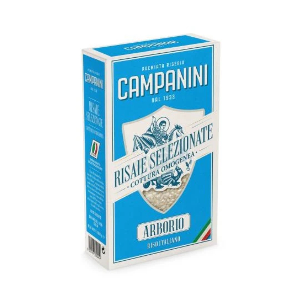 CAMPANINI ARBORIO RICE 1KG - Bottega Mediterranea