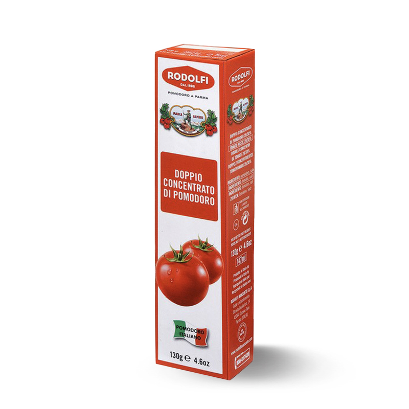 RODOLFI TOMATO PASTE 130GR - Bottega Mediterranea