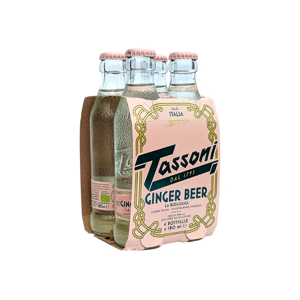 TASSONI ORGANIC GINGER BEER - Bottega Mediterranea